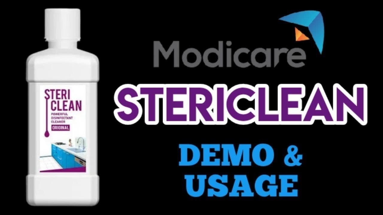 Modicare Steri Clean - YouTube