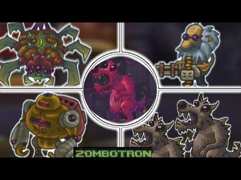 ZOMBOTRON ¡ ALL BOSSES ! (SFpro) - YouTube
