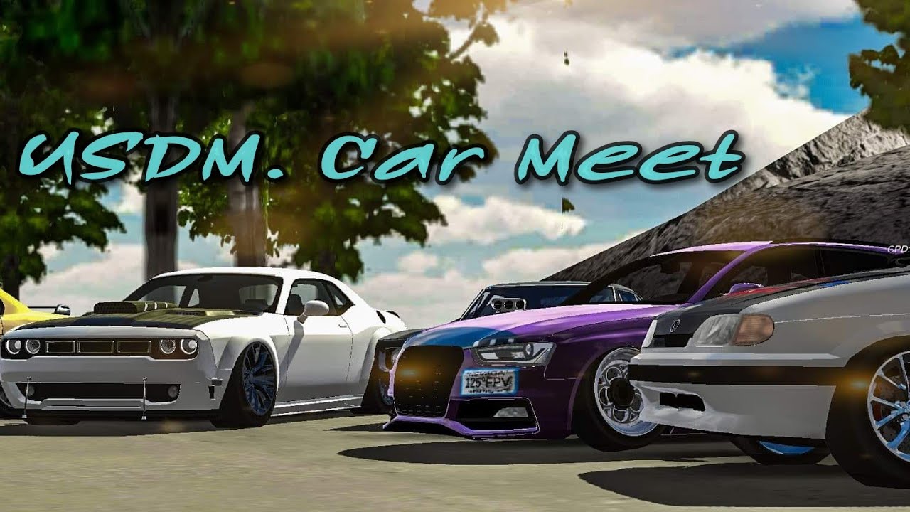 USDM. Car Meet - Car Parking Multiplayer thailand - YouTube