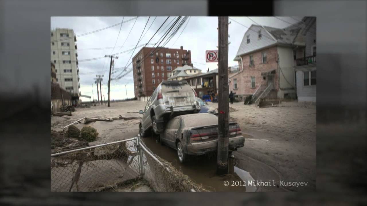 Hurricane Sandy's Aftermath in Far Rockaway - YouTube