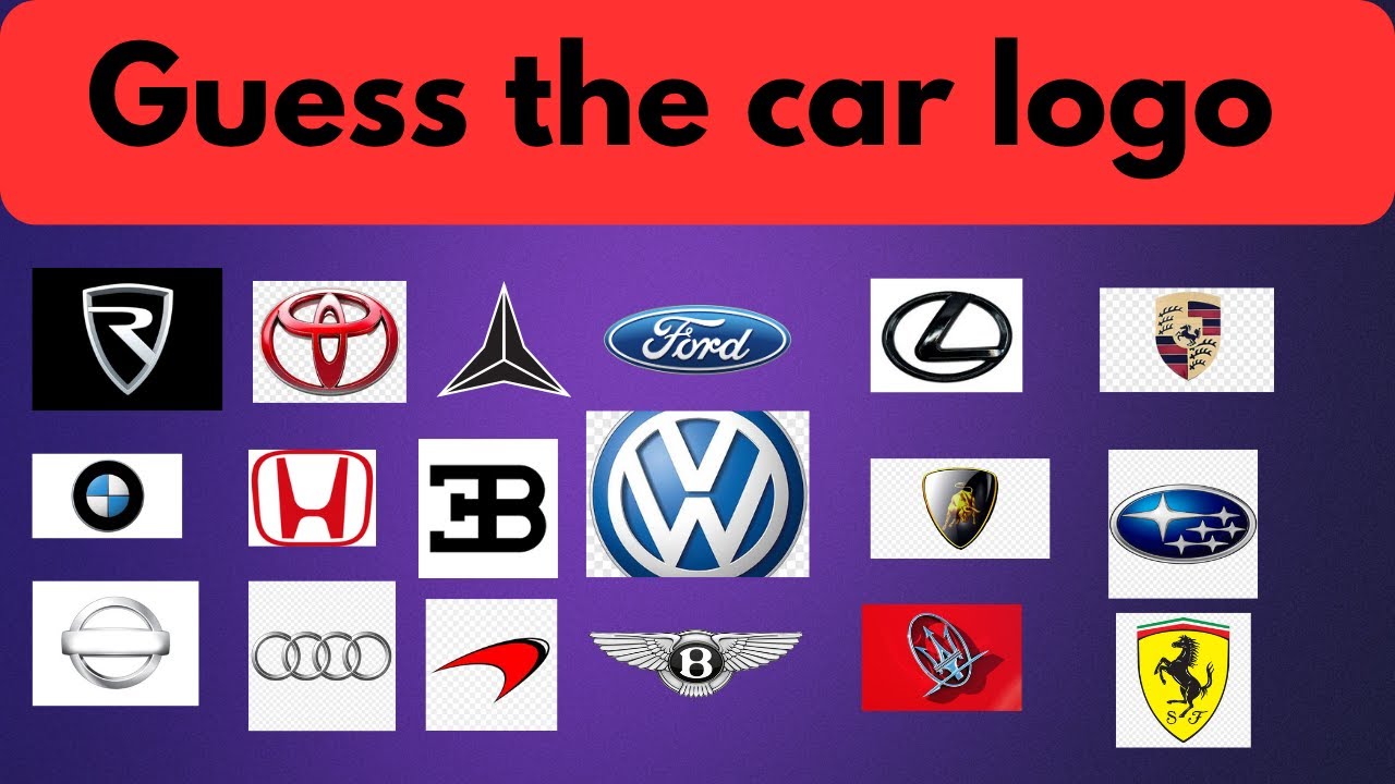 Guess the Car Logo Challenge 🚘 | Test Your Car Knowledge! - YouTube