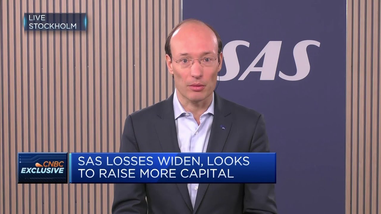 SAS CEO: Will take 'number of years' to return to pre-pandemic ...