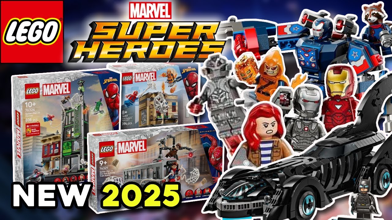 Oh, These are Amazing?!? - LEGO Marvel 2025 Set Leaks (Spider-Man 2 ...