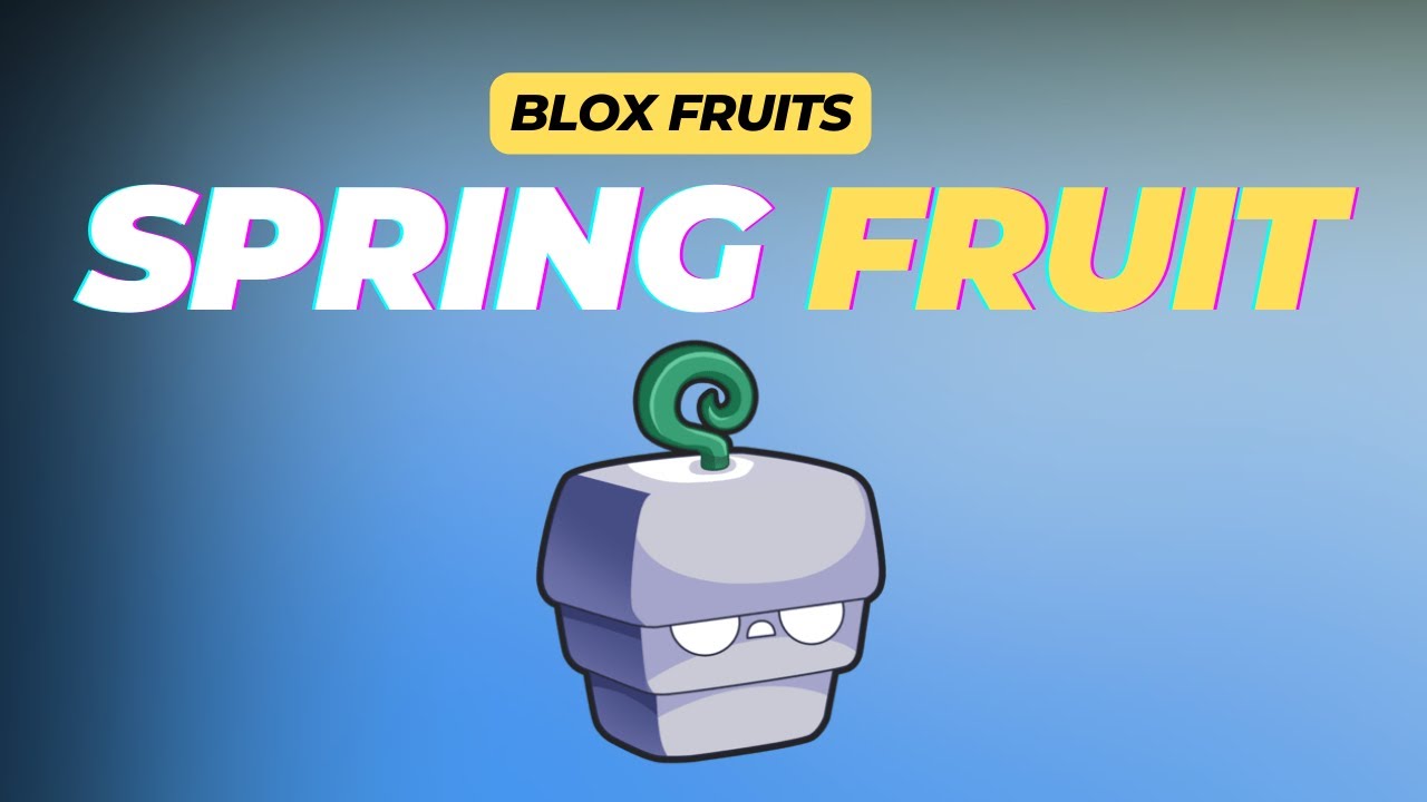 How to Get Spring Fruit in Blox Fruits - YouTube