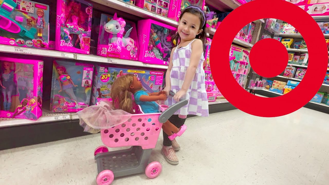 Target Shopping with my American Girl Doll! - YouTube