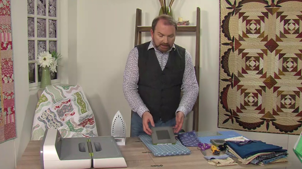 AccuQuilt Top Tip 3 - How to Fold Your Fabric When Cutting - Stuart ...