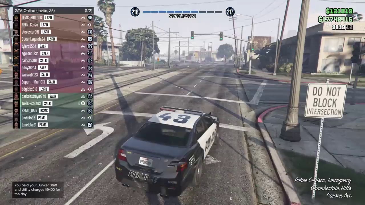 Roleplaying on gta 5 salrp real gangs - YouTube