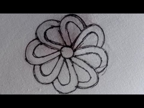 Easy and beautiful hand embroidery tutorial for beginners rumal silai ...