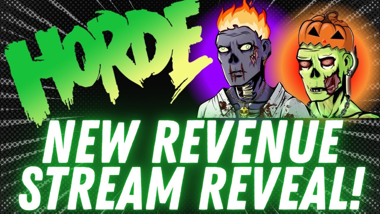 HORDE - NEW REVENUE STREAM REVEALED! - YouTube