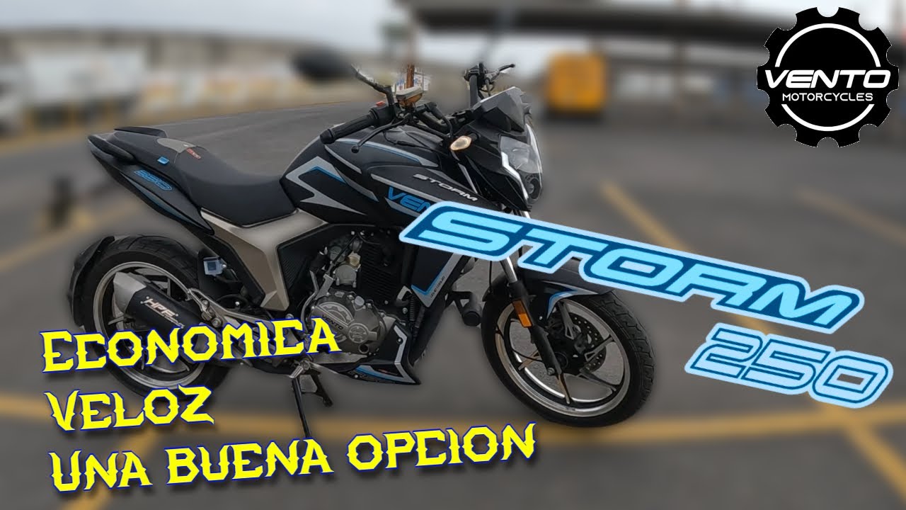 Vento Storm 250 Top Speed corre mas que la 250z - YouTube
