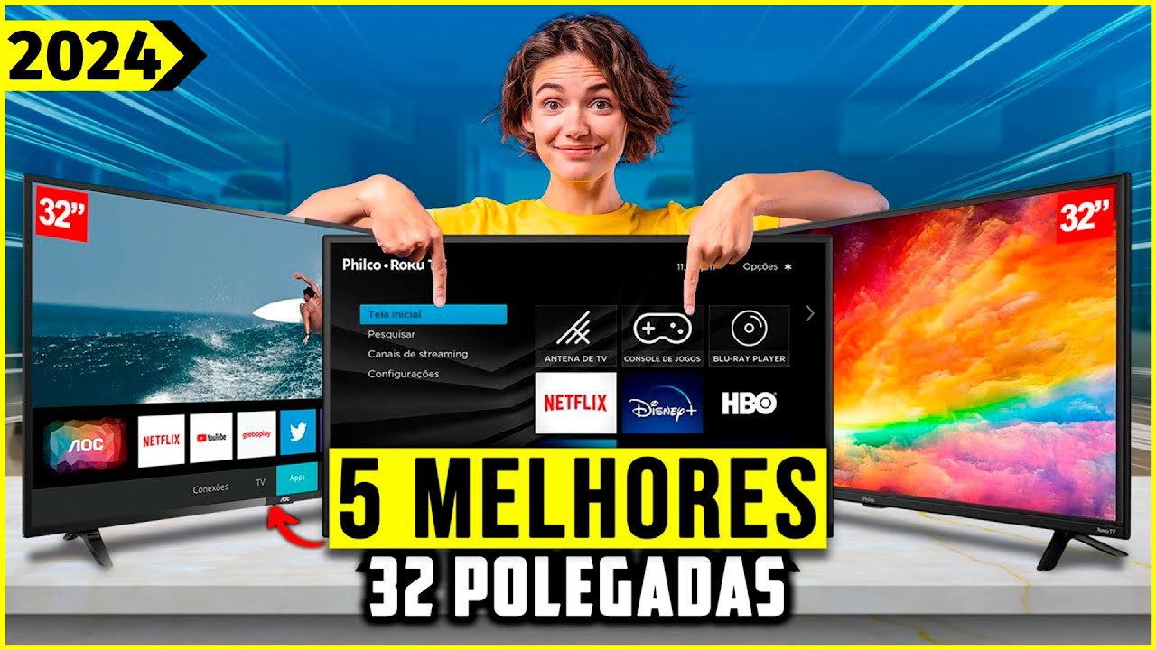 As 5 Melhores Tv 32 Polegadas/ Televisão 32 polegadas Smart Em 2024 ...