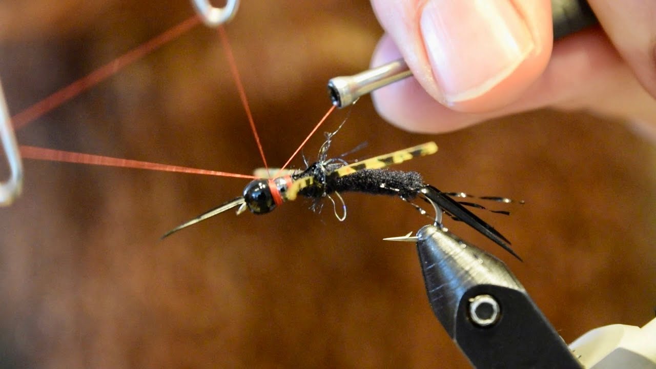 #blackfriday SPECIAL! Nick’s DOUBLE BEAD BLEEDING BLACK STONEFLY! Hook ...