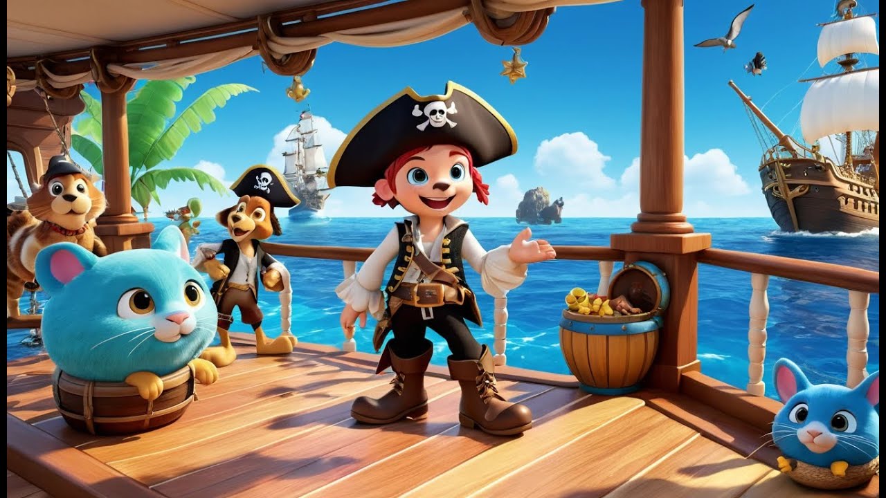 If You’re a Pirate and You Know It, Say “Ahoy” | Pirate Song for Kids ...