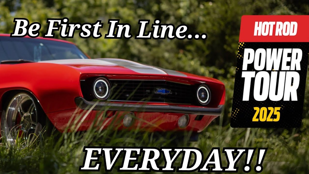 Hot Rod Power Tour 2025! How It's DONE! No waiting in line! - YouTube