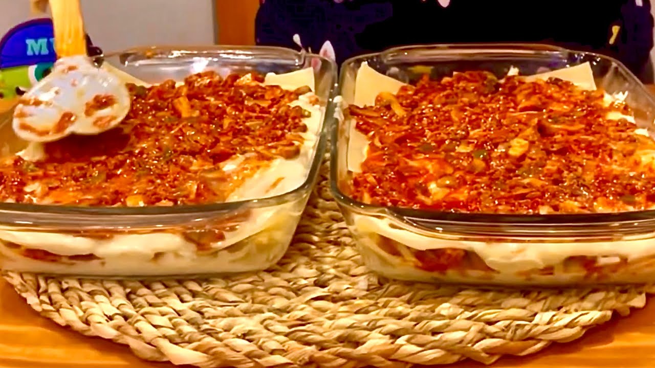 Lagzana / See the Secrets of delicious Lazania with this recipe if you ...