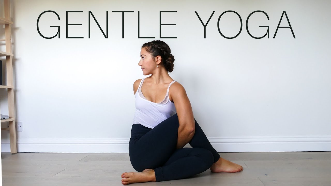 GENTLE YOGA FLOW || Morning/Evening Vinyasa Practice - YouTube
