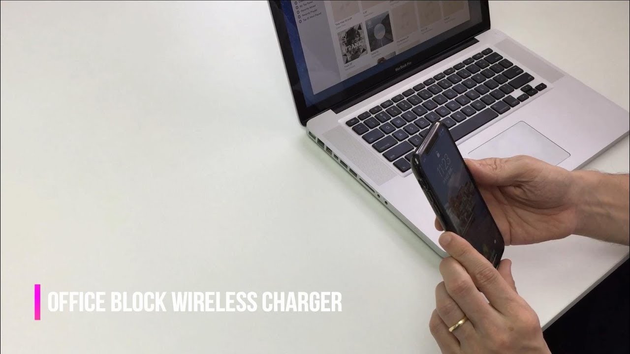 Office Blocks Wireless Charger - YouTube
