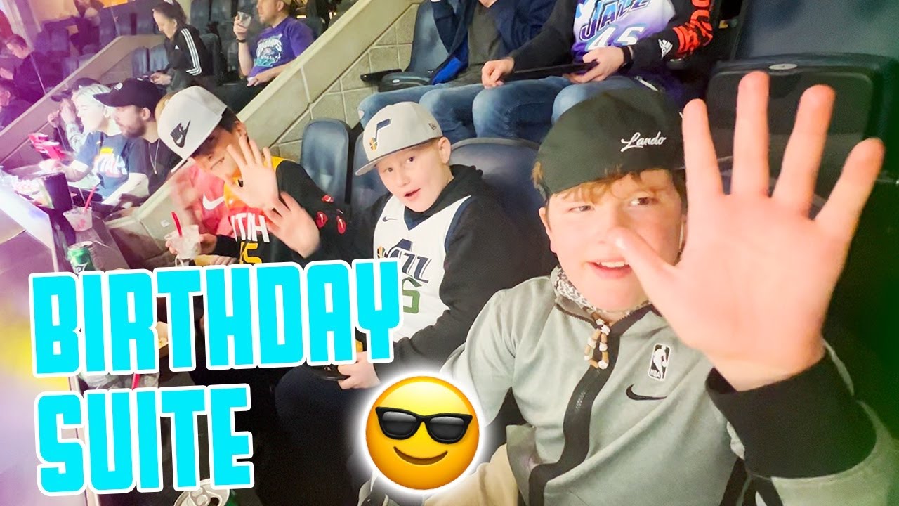 VIP SUITE AT NBA BASKETBALL GAME | INVITING BEST FRIENDS TO FIRST EVER ...