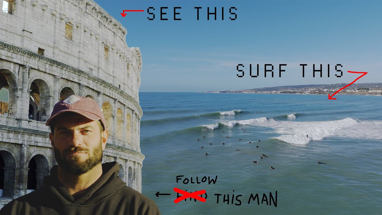 ROME, ITALY ; The Roman sUrF sCeNe w Roby D'Amico - YouTube