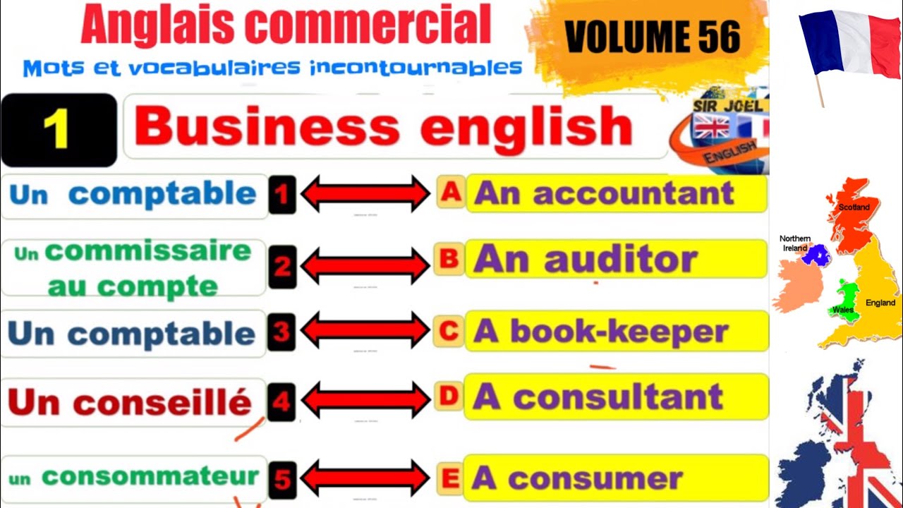 ANGLAIS COMMERCIAL - BUSINESS ENGLISH (mots et vocabulaire ...
