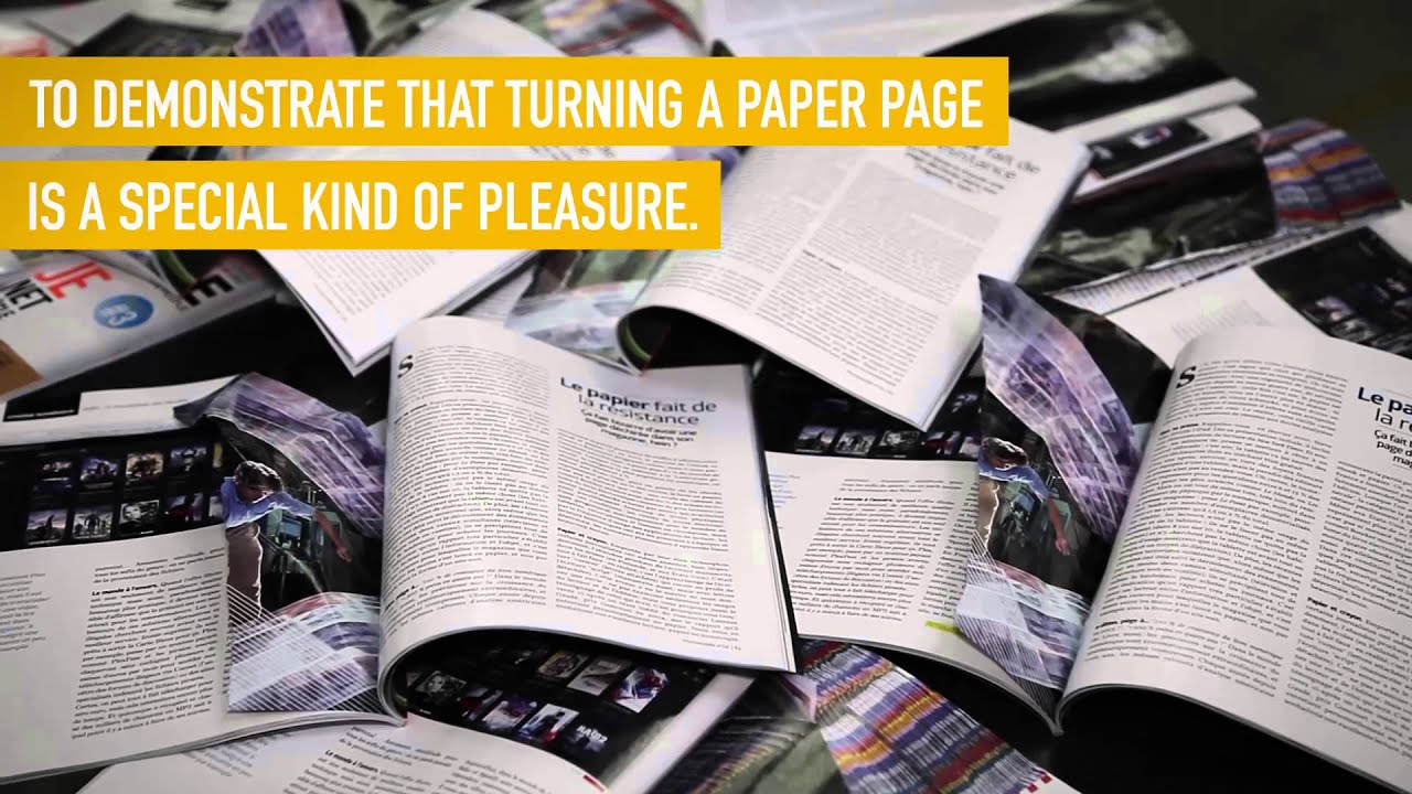 Who would want a world without paper ? - YouTube