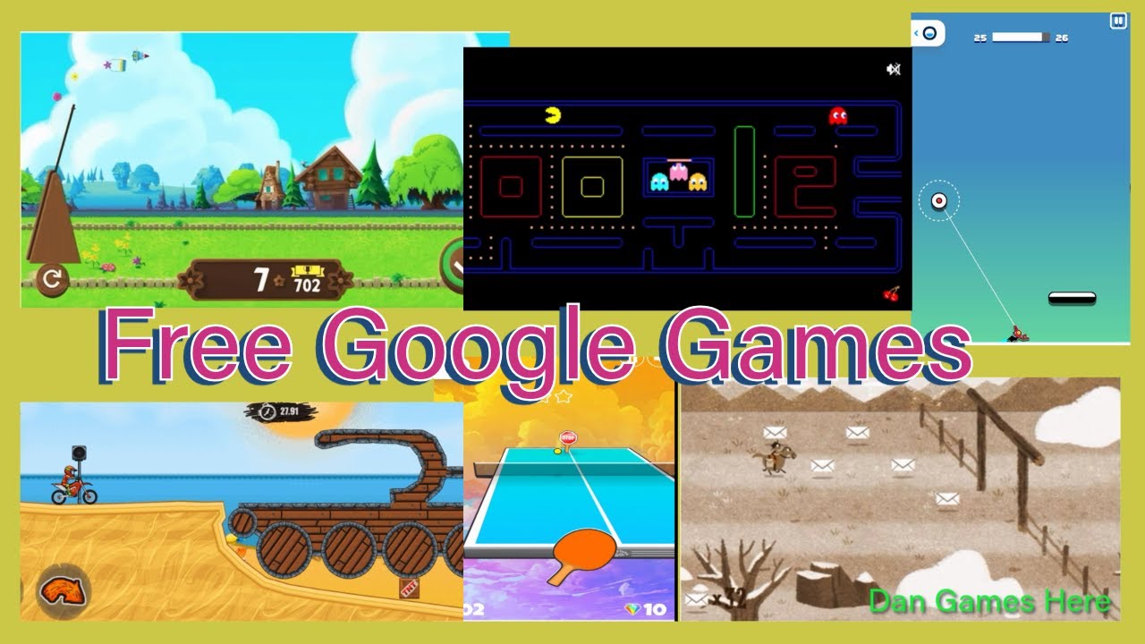 Free Google Games - YouTube
