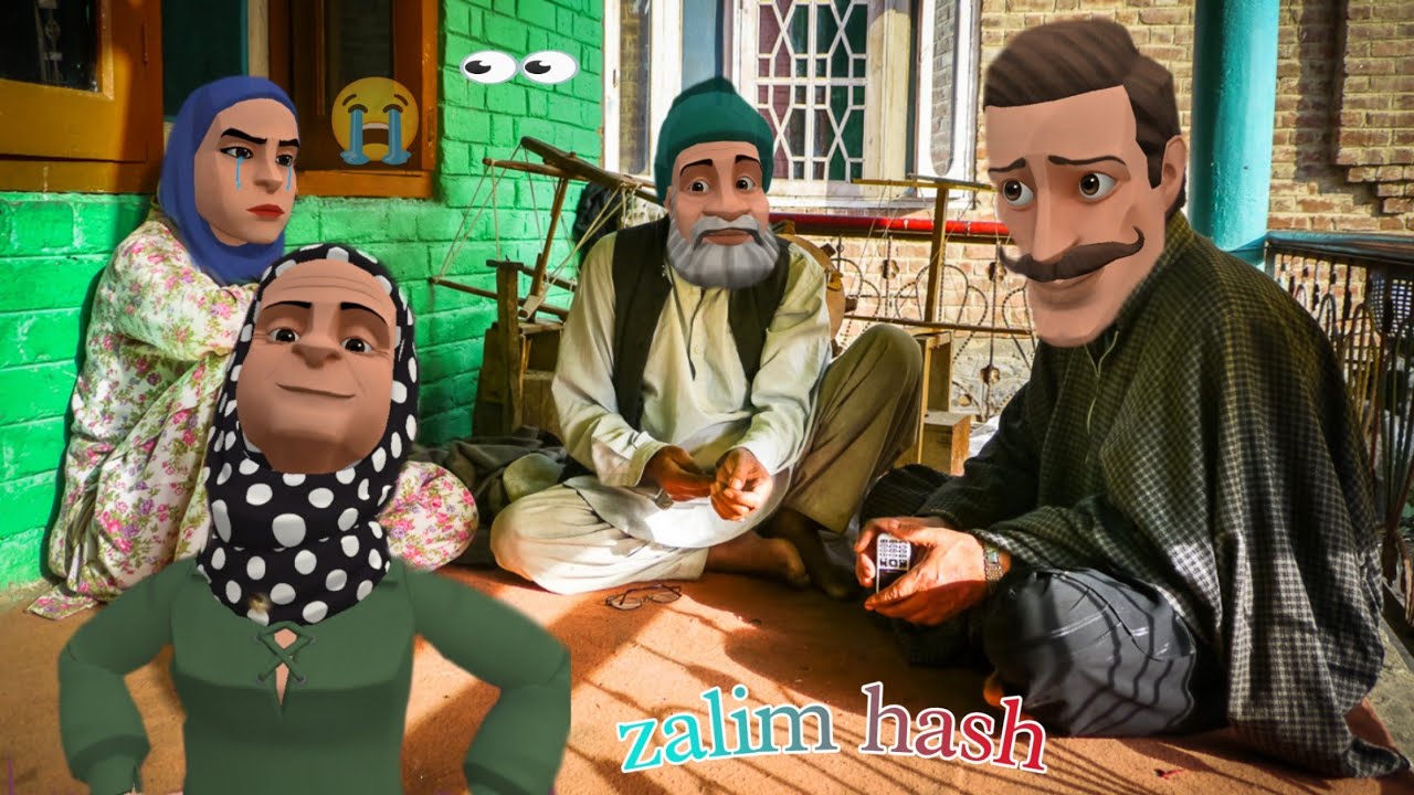 zalim hash || kashmiri cartoon drama || by kashur cartoon - YouTube