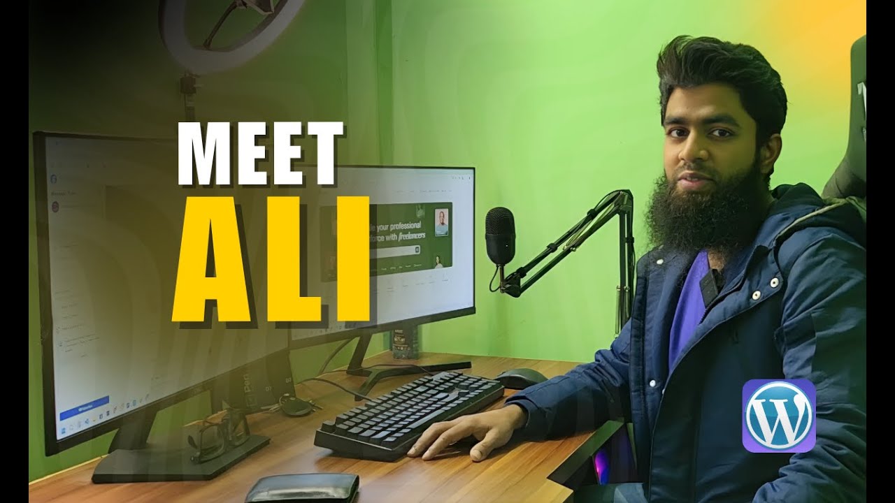 Meet Your WordPress Web Developer | Ali Haider - YouTube