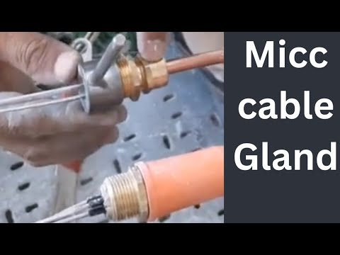 Micc cable glanding! How to Micc cable gland #Micccable#CableGland ...