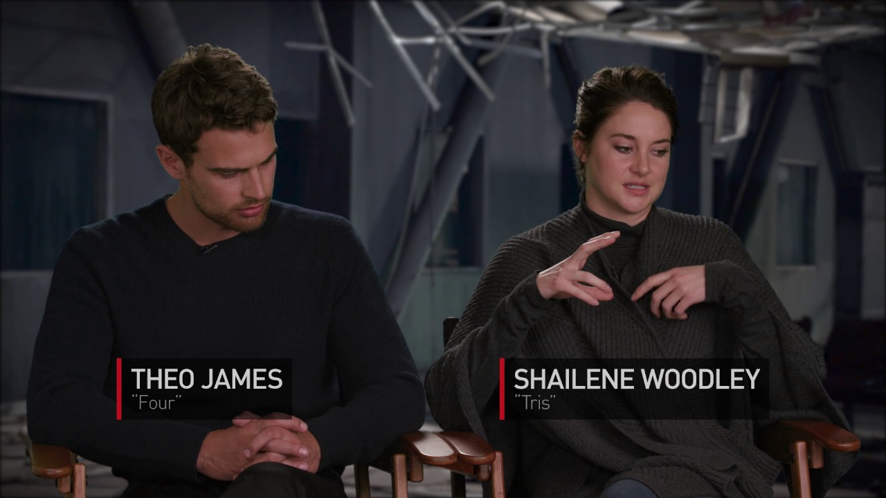 Shailene Woodley & Theo James on DIVERGENT SERIES: ALLEGIANT--Exclusive ...