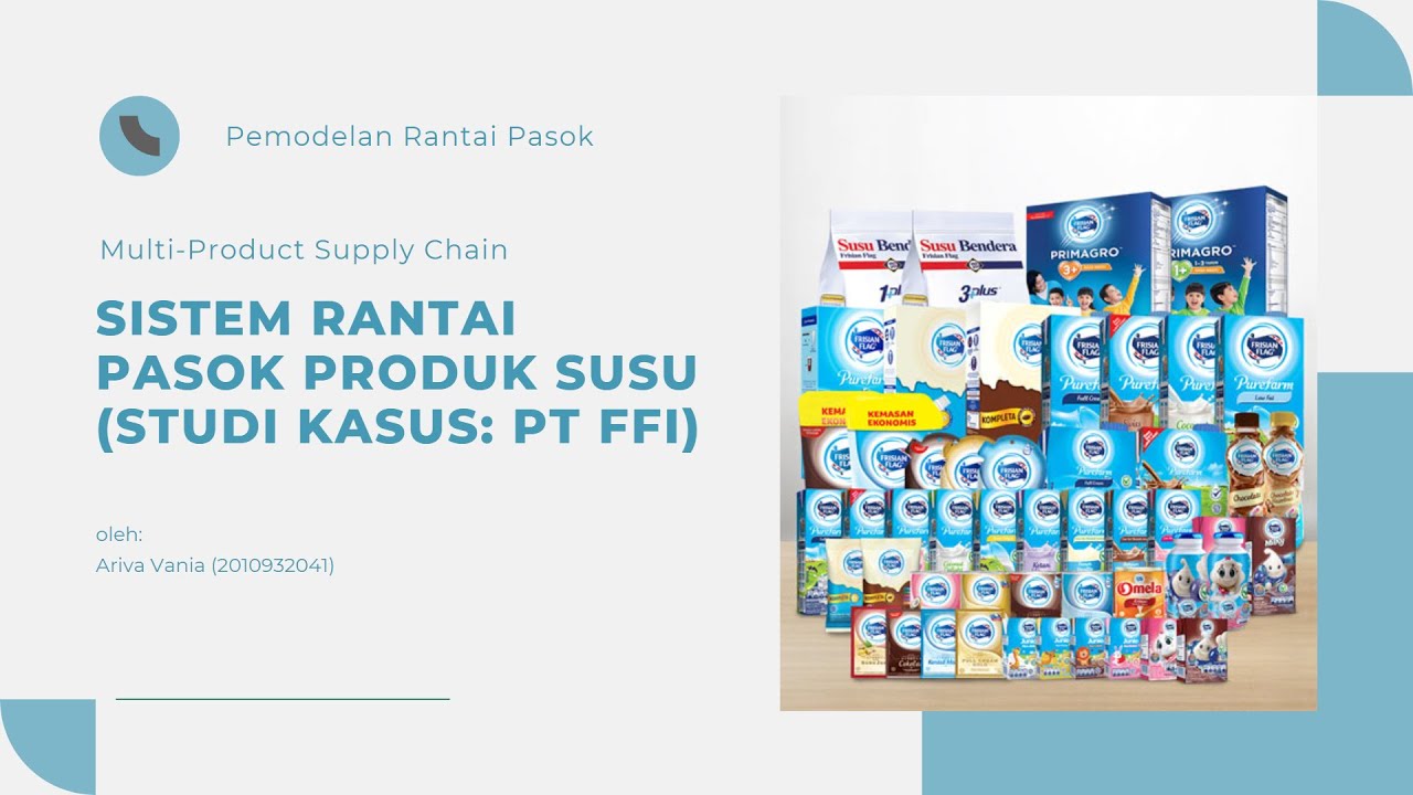 Sistem Rantai Pasok Produk Susu (Studi Kasus: PT FFI) - YouTube
