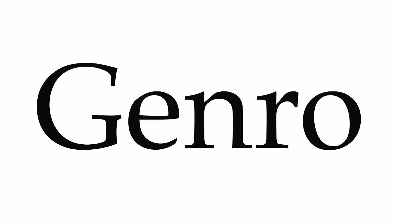 How to Pronounce Genro - YouTube