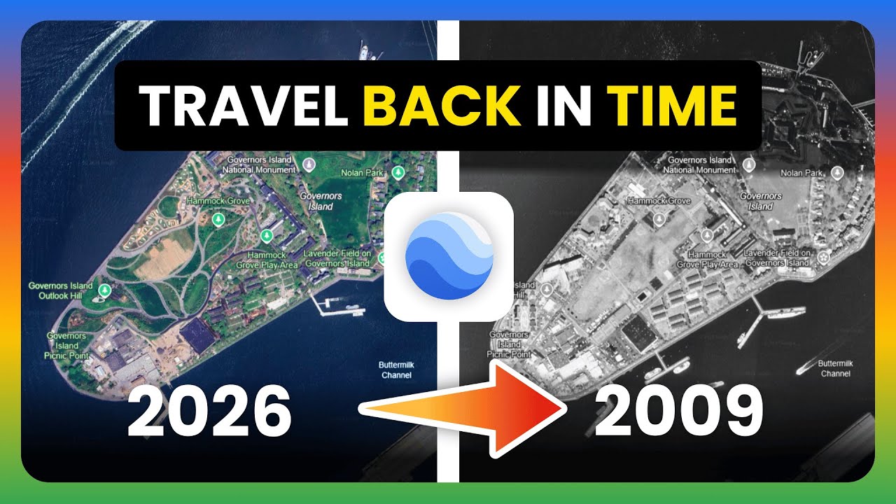 How To View OLD Satellite Images on Google Earth PC (2025) | Travel ...