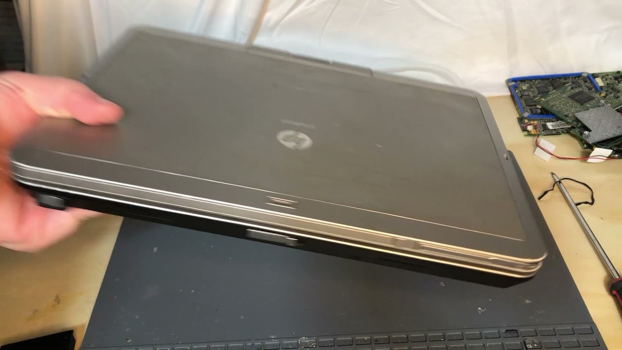 HP Elitebook 2760P CMOS/RTC Battery Replacement - YouTube