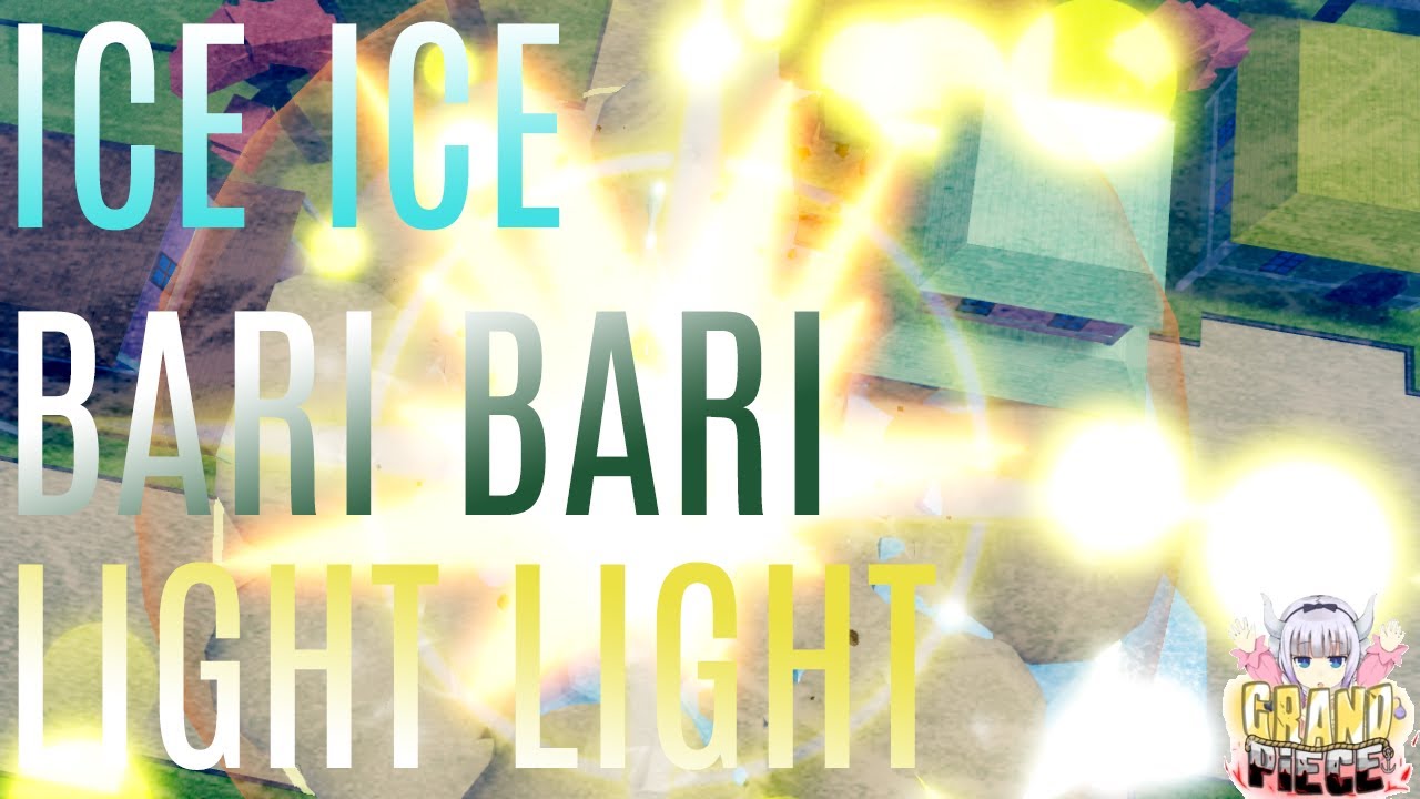 Showcasing Ice, Barrier, and Light in GPO | Roblox - YouTube