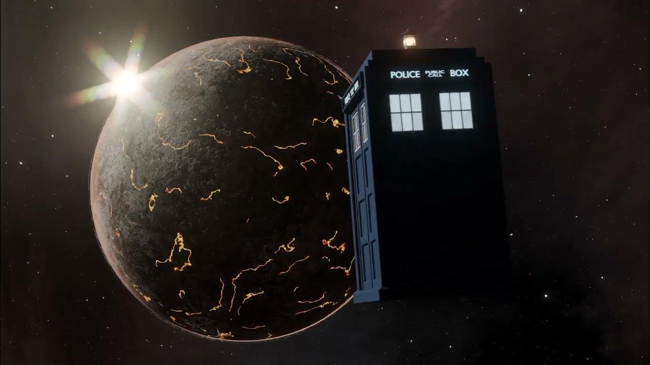 TARDIS crashes on Trenzalore - YouTube