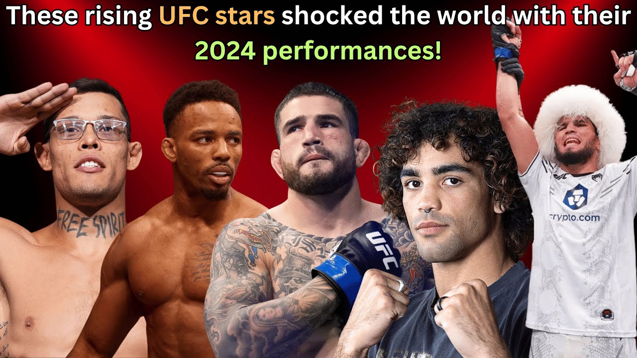 Top 5 UFC Fighters Who Dominated 2024: Breakout Performances! - YouTube