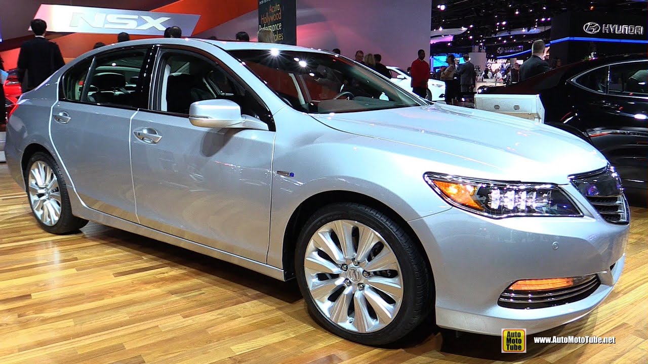 2015 Acura RLX SH-AWD - Exterior and Interior Walkaround - 2015 Detroit ...