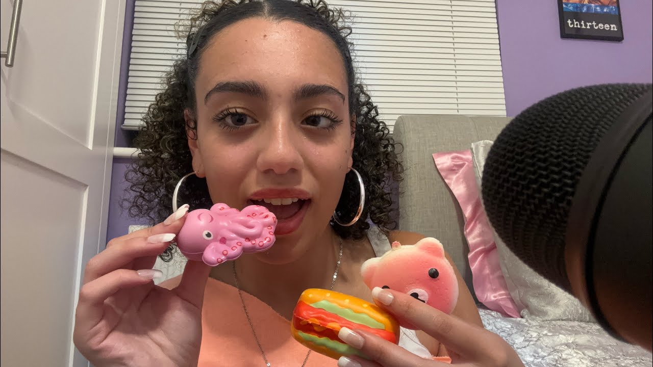 ASMR| Squishy chewing + tapping (mouth sounds) 👄 - YouTube