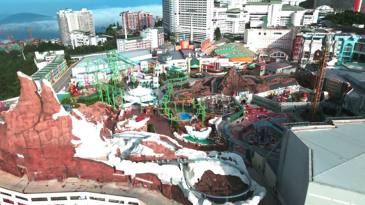 Amazing New Genting Highland Skyworlds Skytropolis Outdoor Theme Park ...