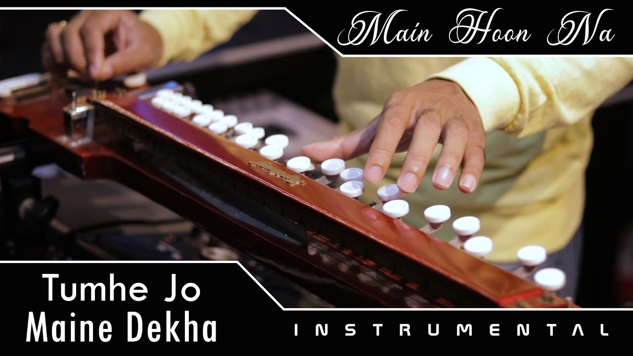Tumhe Jo Maine Dekha ( Main Hoon Na ) Banjo Cover | Bollywood ...