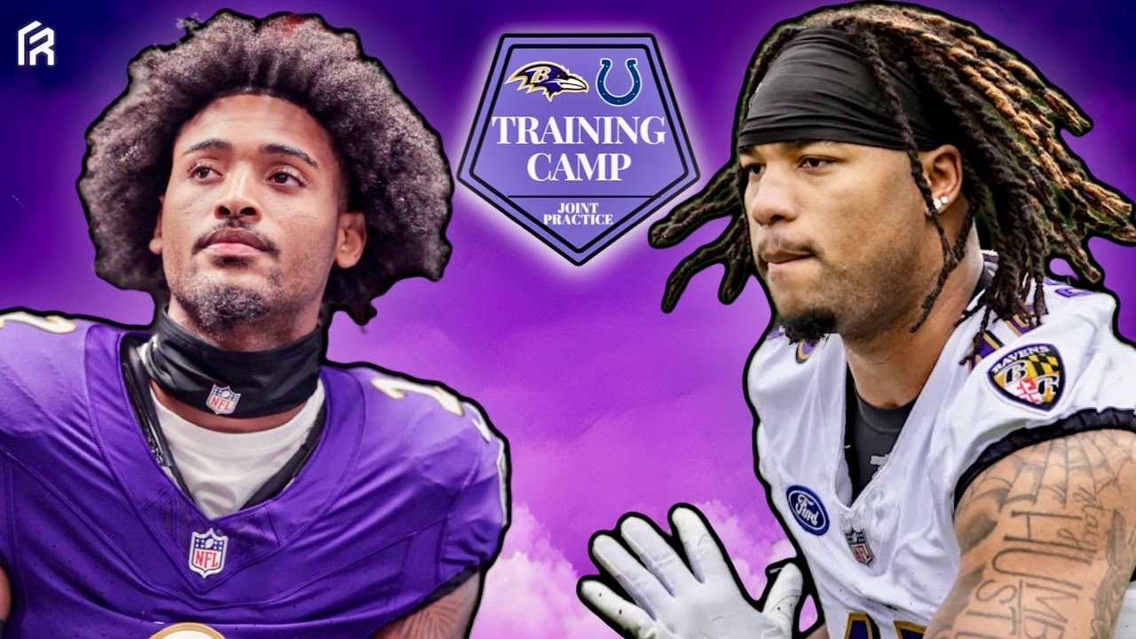 Ravens Colts Joint Practice Highlights - YouTube
