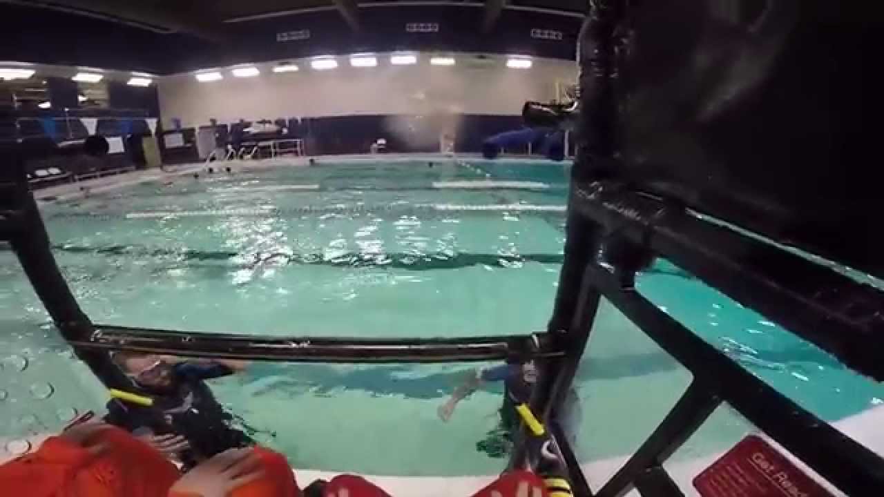 Helicopter/fixed wing dunker training - YouTube