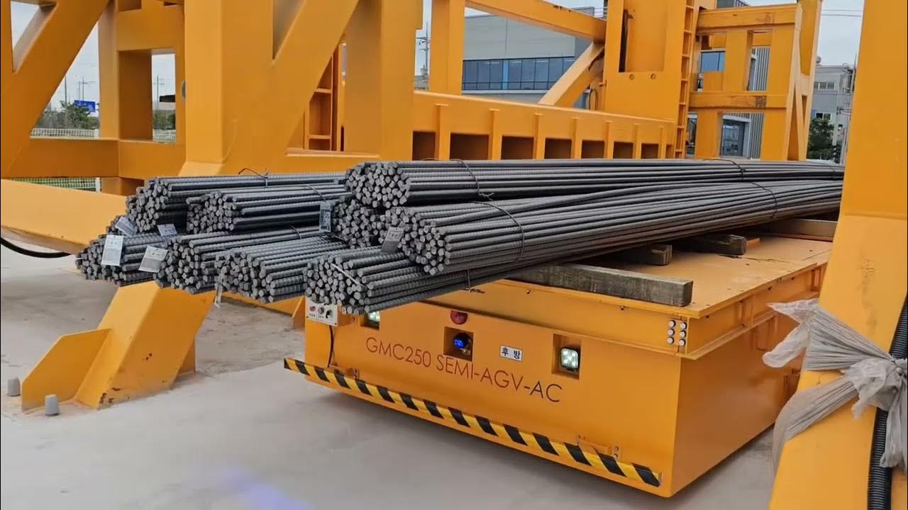 ARON Solution with R-Transfer(Automated Rebar bundle Transfer)- 아론 솔루션 알-트랜스퍼 영상 - YouTube