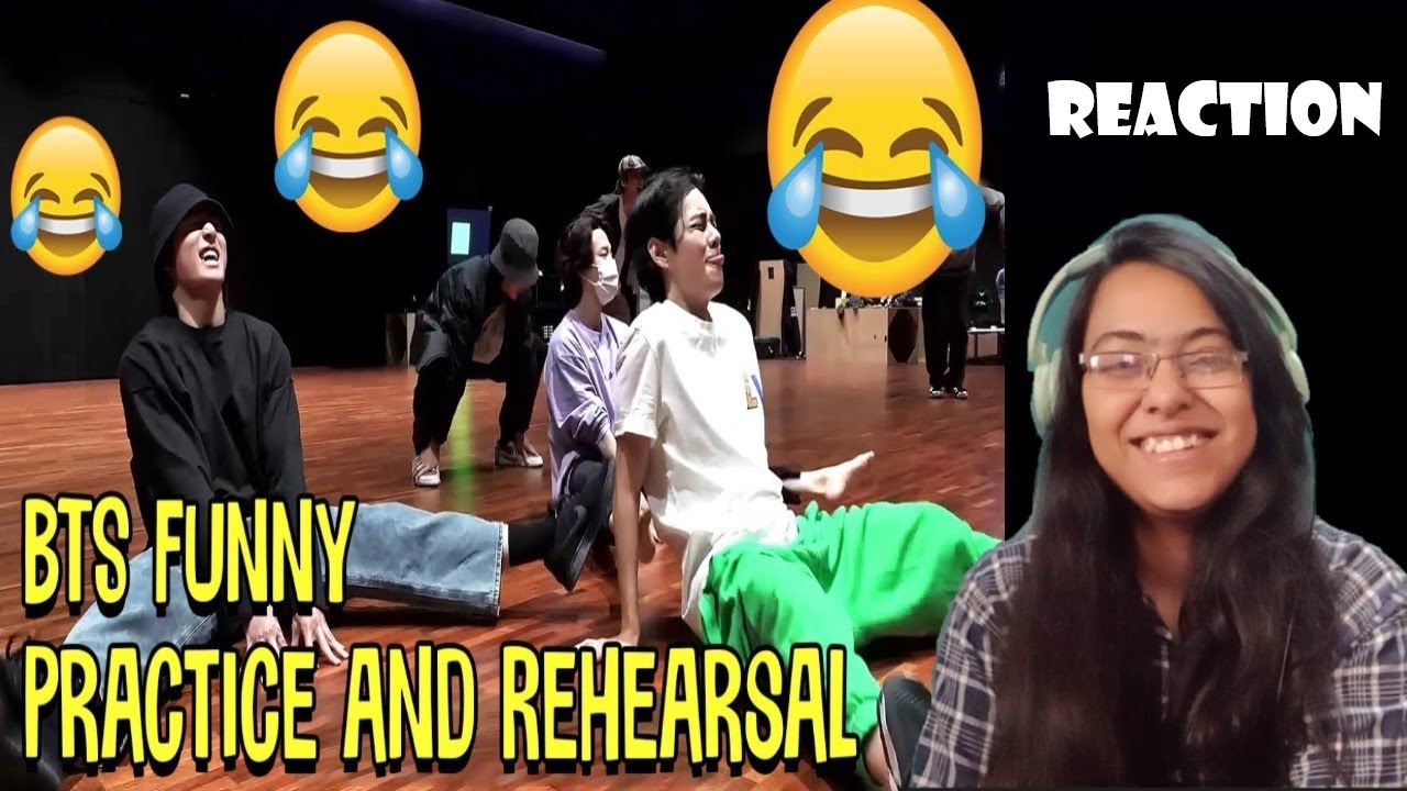 BTS Funny Practice and Rehearsal REACTION - YouTube