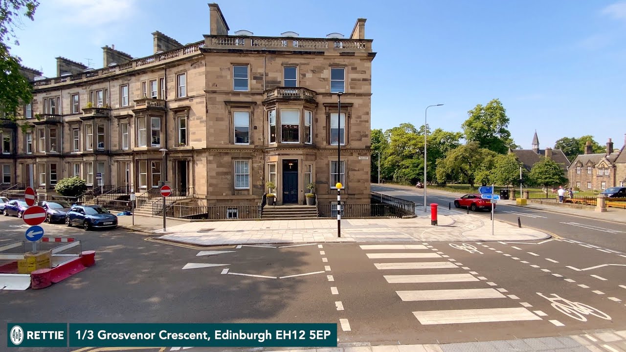 SCENEINVIDEO - 1/3 Grosvenor Crescent, Edinburgh, Midlothian, EH12 5EP ...