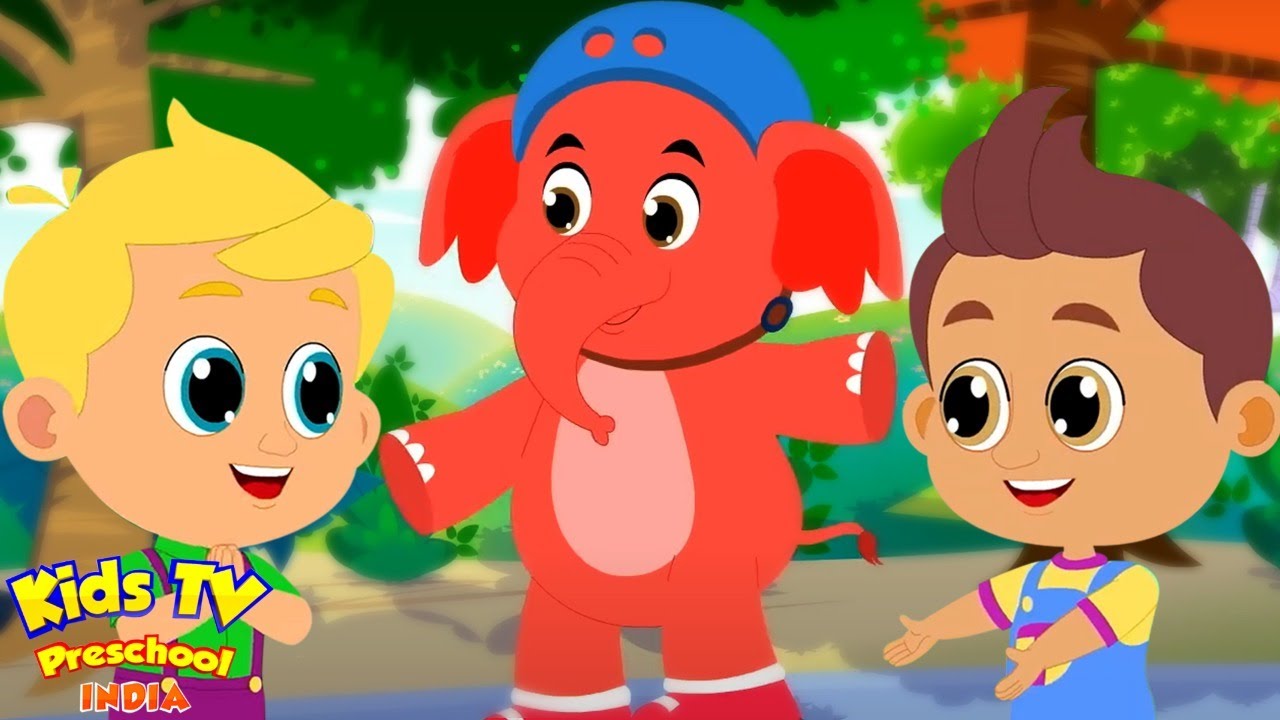 एक मोटा हाथी, Chidiya Rani, Nursey Rhymes for Babies in Hindi, चल मेरे ...