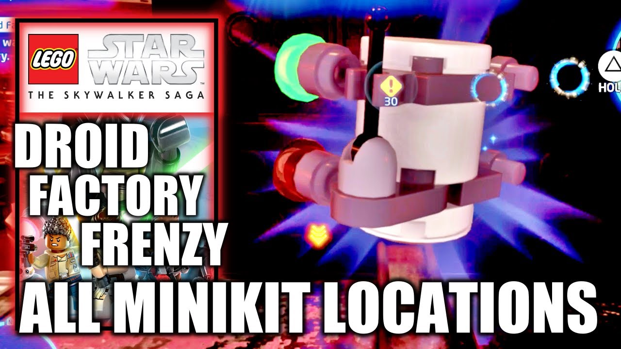 All Minikits - Droid Factory Frenzy - Lego Star Wars The Skywalker Saga ...
