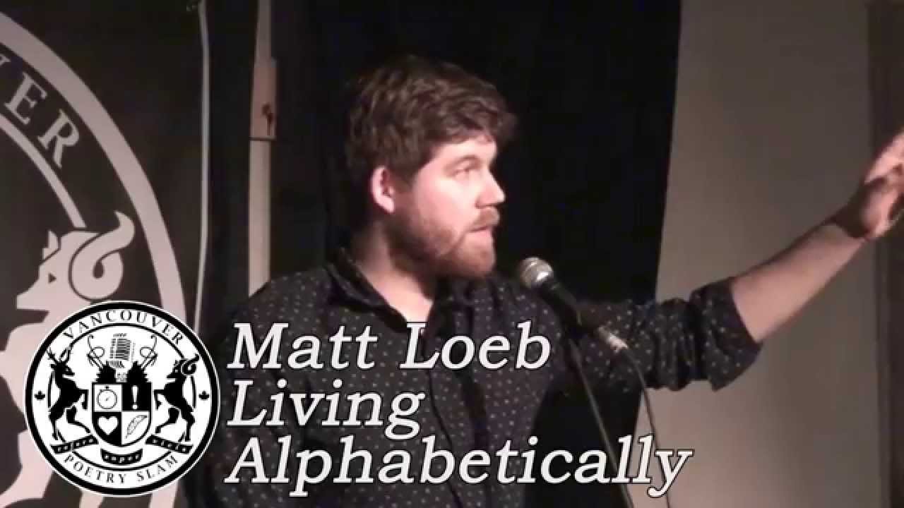Matt Loeb - Living Alphabetically - YouTube