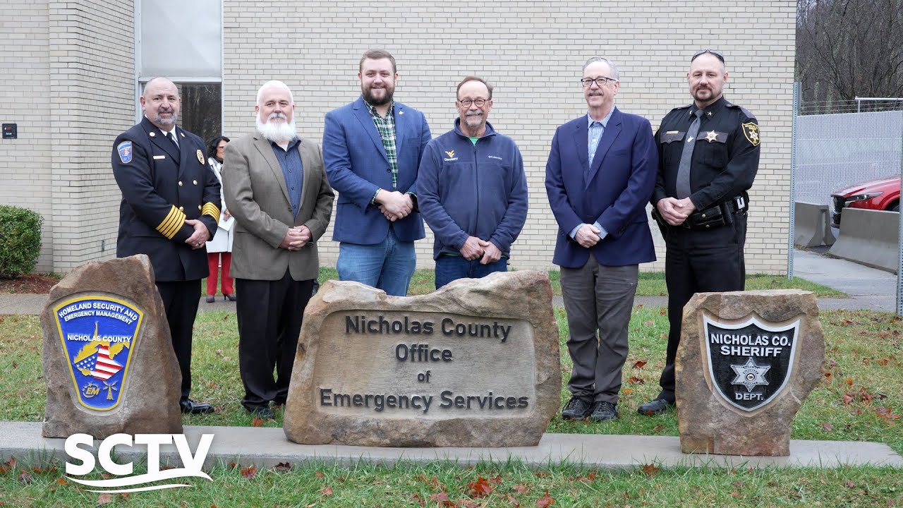 Nicholas County Office of Emergency Services Grand Opening - YouTube